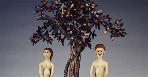 Adam Und Eva Unter Dem Baum Der Erkenntnis Bayerisches Nationalmuseum