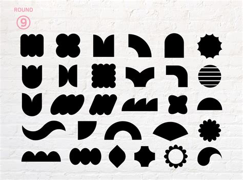 Geometric Shapes Svg Png Dxf Eps Pdf Etsy