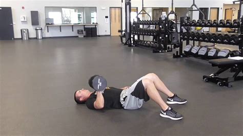 Single Arm Db Floor Press Youtube