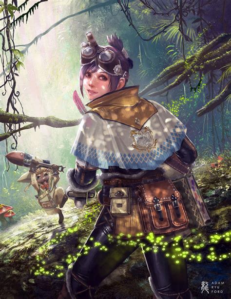 The Handler Monster Hunter World By Rednecksamura1 On Deviantart