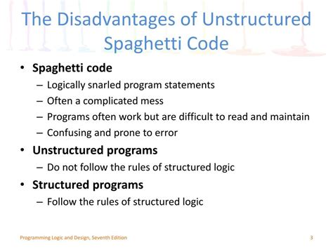 Ppt Programming Logic And Design Seventh Edition Powerpoint