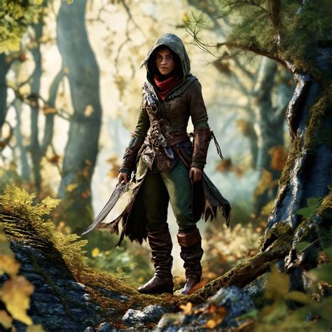 Download Ai Generated Elf Ranger Royalty Free Stock Illustration