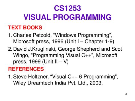 Ppt Cs1253 Visual Programming Powerpoint Presentation Free Download