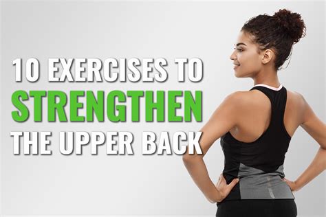 Upper Back Muscles Exercises
