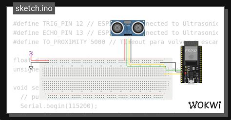 Esp 32 Ultrasonido Temporizador Wokwi Esp32 Stm32 Arduino Simulator