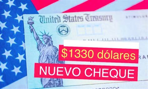 Enviarán Cheques de hasta 1330 dólares en estos tres Estados de