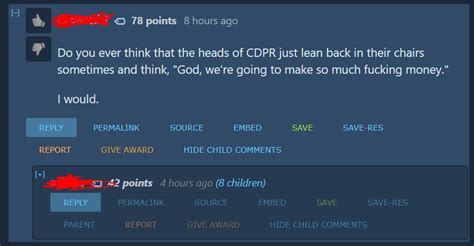 Do You Ever Fantasize About The Heads Of Cdpr About How Hot They Look