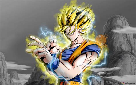 Goku Super Saiyan 2 4k Wallpaper Download