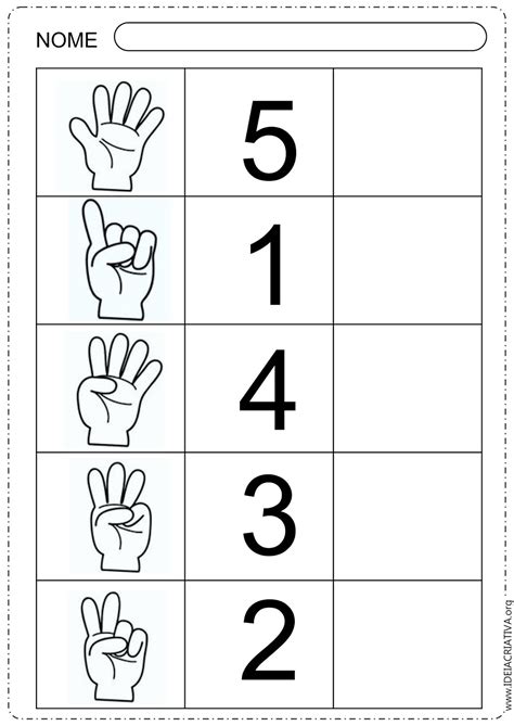 Atividade Numeros De 1 A 20