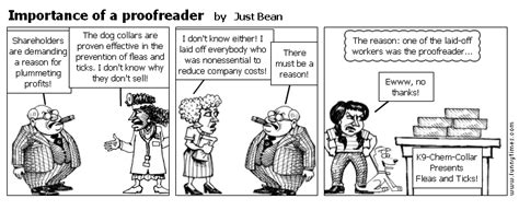 Importance Of A Proofreader By Just Bean Took Me A While To Get This