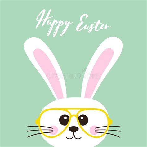 Nerd Bunny Glasses Stock Illustrations 97 Nerd Bunny Glasses Stock