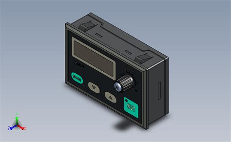 调速器 驱动器及数显面板df50 Step 模型图纸下载 懒石网