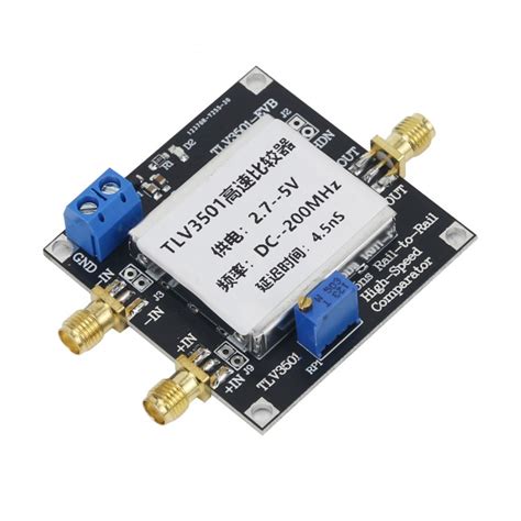 Tlv3501 High Speed Comparator Frequency Meter Front End Shaping Module