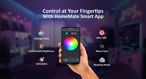 Get This Homemate Smart Triangle Rgb Panel From Homemate