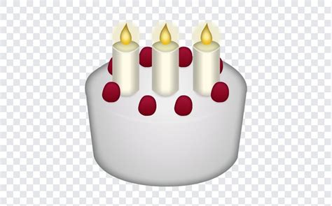 Birthday Cake Emoji Png