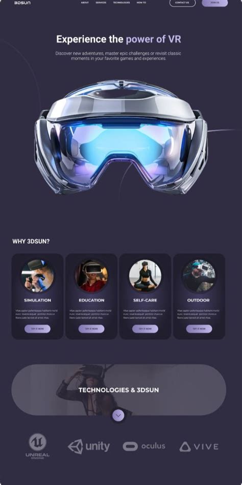 Vr Reponsive Web In Discover Challenges New Adventures