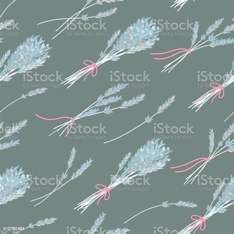 이음새 없는 패턴 손 드로잉 향기로운 클린싱 벡터 일러스트레이션 0명에 대한 스톡 벡터 아트 및 기타 이미지 0명 낙서 드로잉 라벤더 식물 Istock