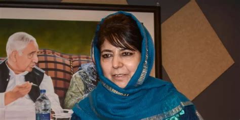 Ptis Loss Reminiscent Of 1987 J K Election Rigging Says Mehboobas