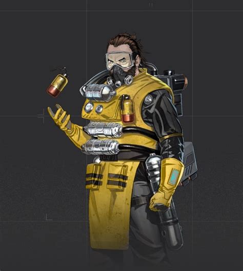 Caustic Toxic Trapper Apex Legends™ Characters