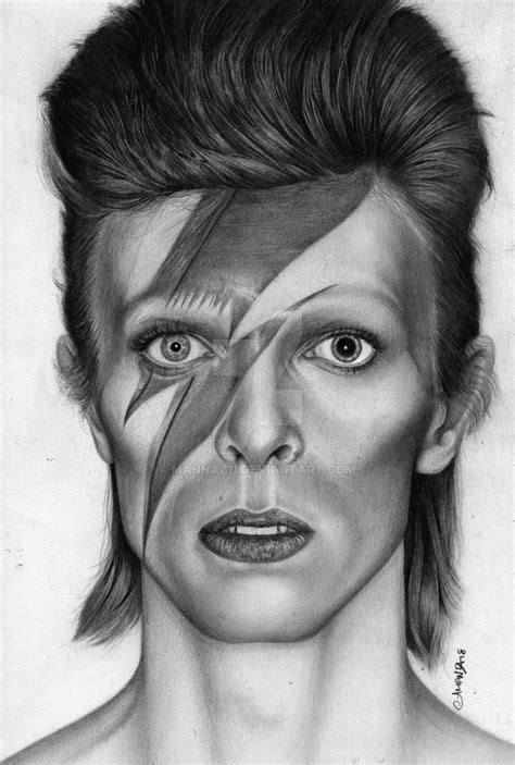 David Bowie Ziggy Stardust By Mannaz11 On Deviantart
