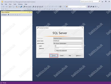 Microsoft Sql Server Authentication Mode Baki Çubuk