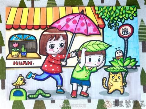儿童画画大全简单漂亮 毛毛简笔画