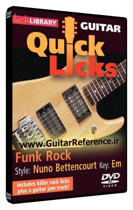 Quick Licks Nuno Bettencourt Guitar Reference