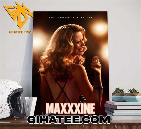 Hollywood Is A Killer Maxxxine Poster Canvas In 2024 Horror Movies
