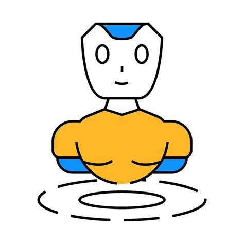 Modern Chat Bot Icon Color Illustration 49826448 Vector Art At Vecteezy