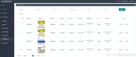 基于springboot的线上辅导班系统【附源码】csdn线上辅导班系统 Csdn博客
