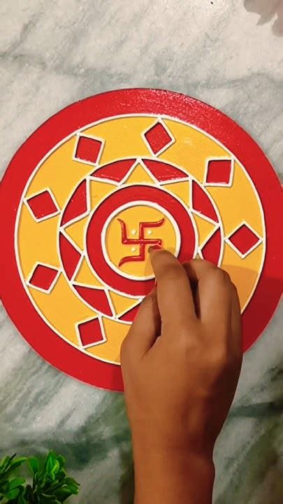 swastik art😍🤍 shorts ytshorts youtubeshorts trending swastik
