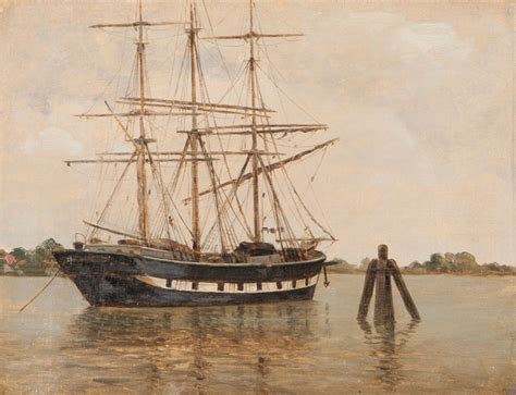 Wilhelm Xylander Dreimaster Auf Reede