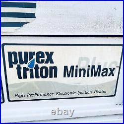 150000 Btu Swimming Pool Heater Purex Triton Minimax With Natural Gas