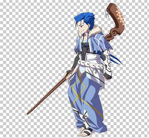 Fategrand Order Fatestay Night Cuchulain Sprite Lancer Png Clipart