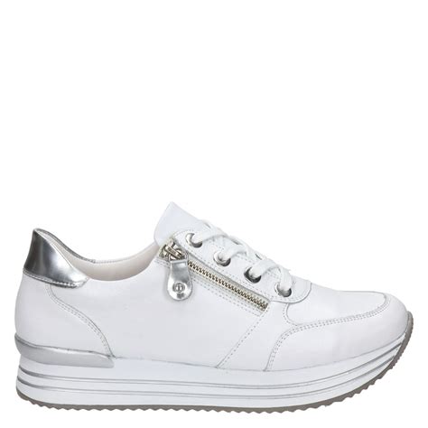 Remonte Lage Sneakers Voor Dames Wit Shoemixxnl