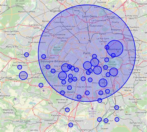 python how to efficiently remove overlapping circles from the dataset