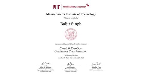 Baljit Singh On Linkedin Cloud And Devops Continuous Transformation • Baljit Singh • Mit…