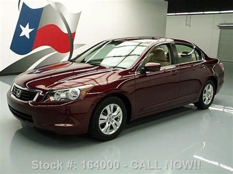 Buy Used 2010 HONDA ACCORD LX P SEDAN AUTOMATIC ALLOYS 19K MILES TEXAS