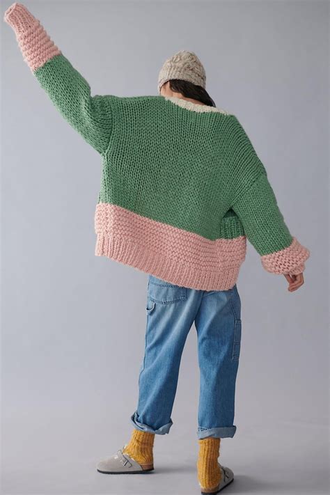Bella Knit Oversized Sweater Oversized Knitted Sweaters Knit Top