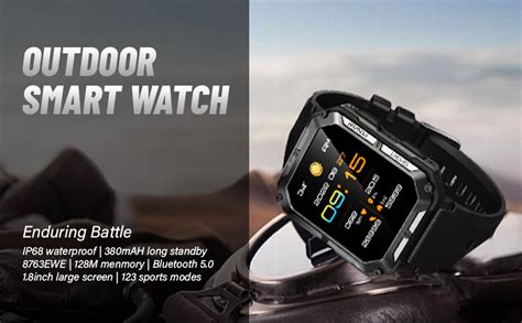 Amazon Njord Gear Indestructible Smartwatch 2023 Rugged Tactical