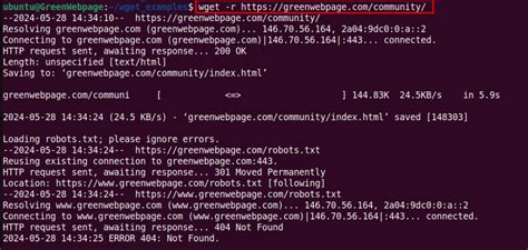 wget command in linux with examples greenwebpage community