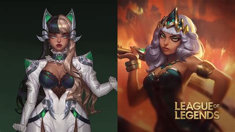 Świetny pomysł na nową skórkę do League of Legends Mroczna Debonair Qiyana BOOP PL