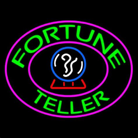 Custom Fortune Teller Neon Sign Usa Custom Neon Signs Shop Neon
