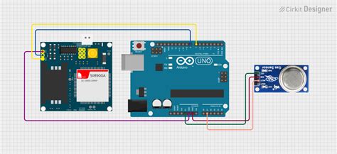 arduino uno based gas level detector with sms alerts using sim900a