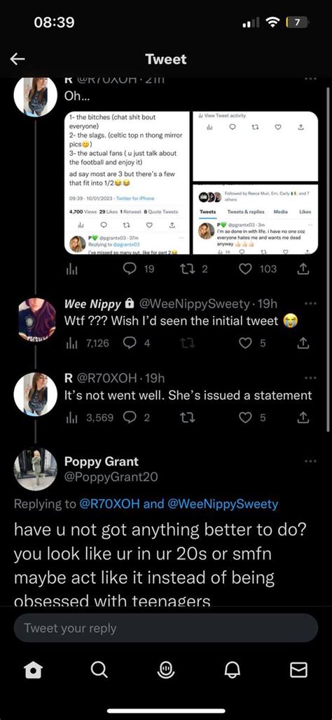 R On Twitter Quite A Few People Responded To That Tweet Ya Wee Tit