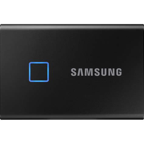 Samsung 1TB T7 Touch Portable SSD (Black) MU-PC1T0K/WW B&H Photo