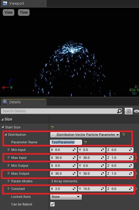 Set Vector Parameter Uehow