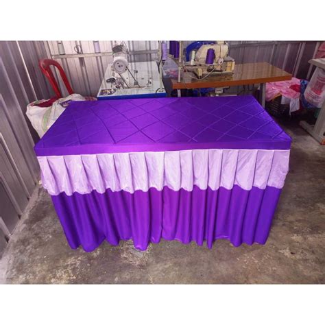 3 Sided Teachers Table Cover Stacking Foam Teachers Table Cloth Plus Foam Shopee Philippines