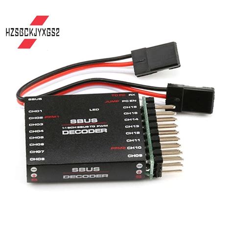 Sbus To 16ch Pwm Converter Sbus To Pwm Ppm Decoders Two Way Ppm Support Conversion For Futaba