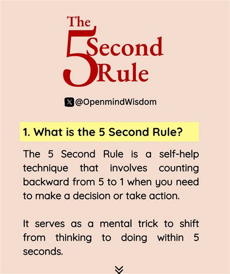 The 5 Second Rule Has Been A Game Changer For Over A Million People